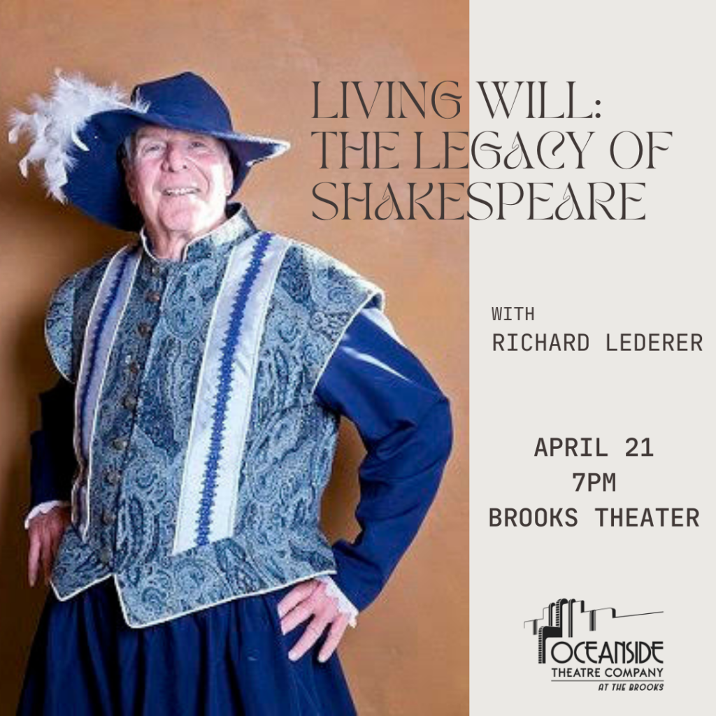 Living Will: The Legacy of William Shakespeare - North County ...