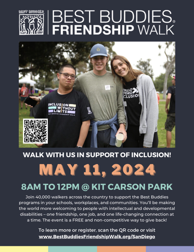 San Diego’s Best Buddies Friendship Walk - North County Philanthropy ...