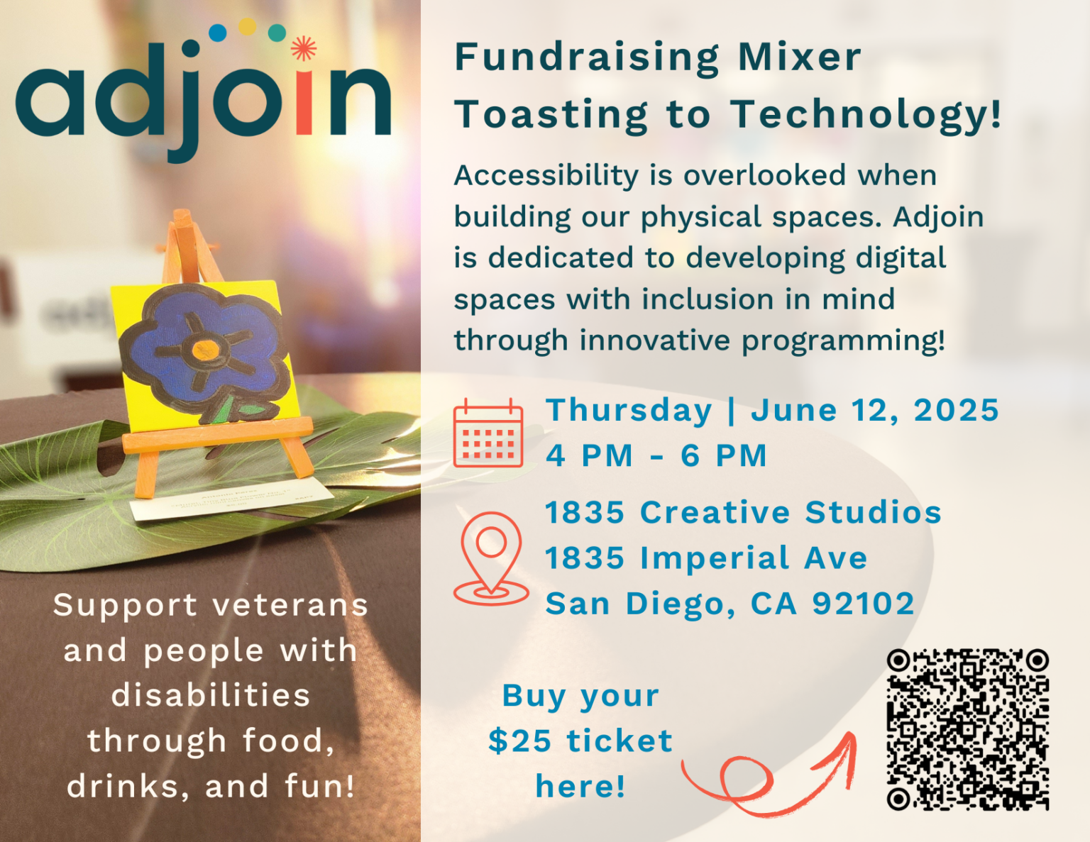 Adjoin Fundraising Mixer: Toasting to Technology! - North County ...