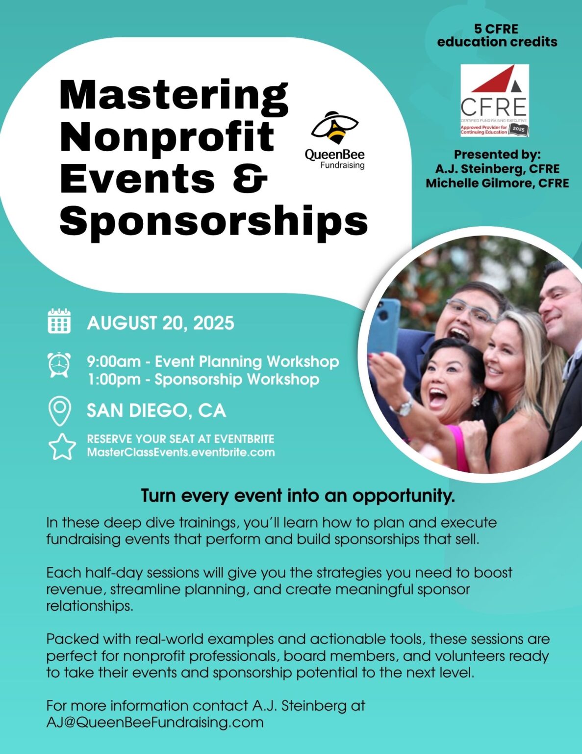 Mastering Nonprofit Events & Sponsorships - North County Philanthropy ...